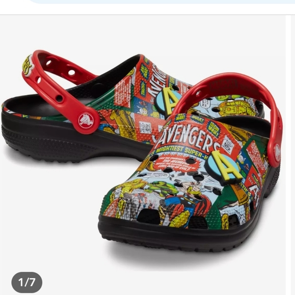 CROCS | Shoes | New Crocs Disney Marvel Avengers Clogs Thor Iron Man ...